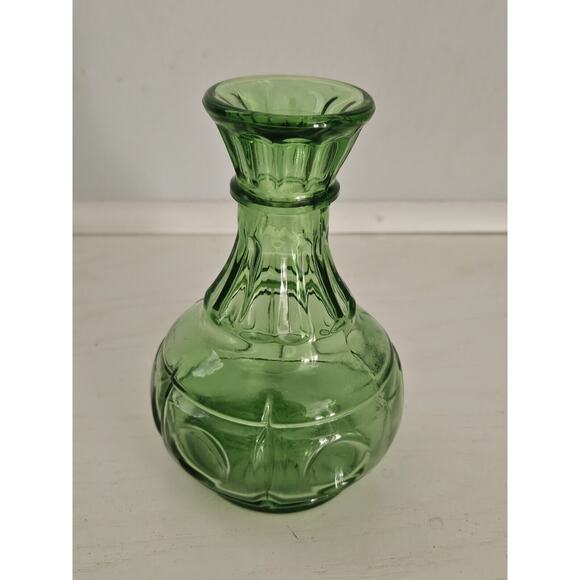 Wheaton | Accents | Vintage Wheaton Dark Green Glass Bullseye Decanter ...